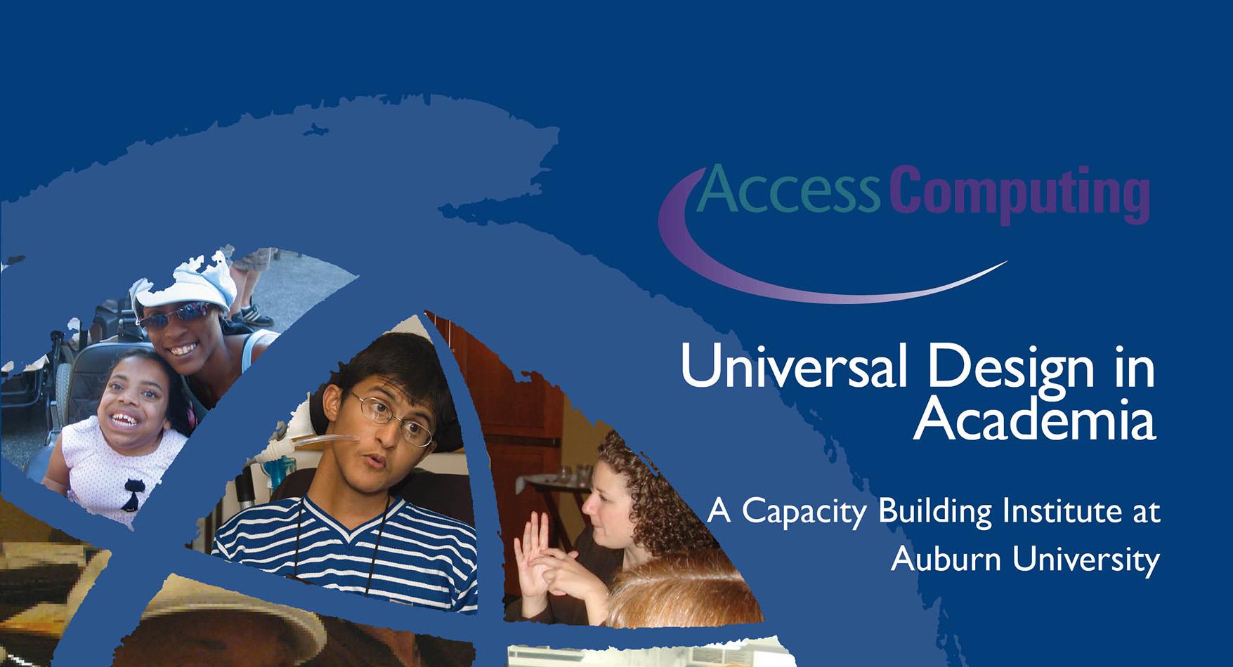 AccessComputing Universal Design in Academia- A Capacity Building ...